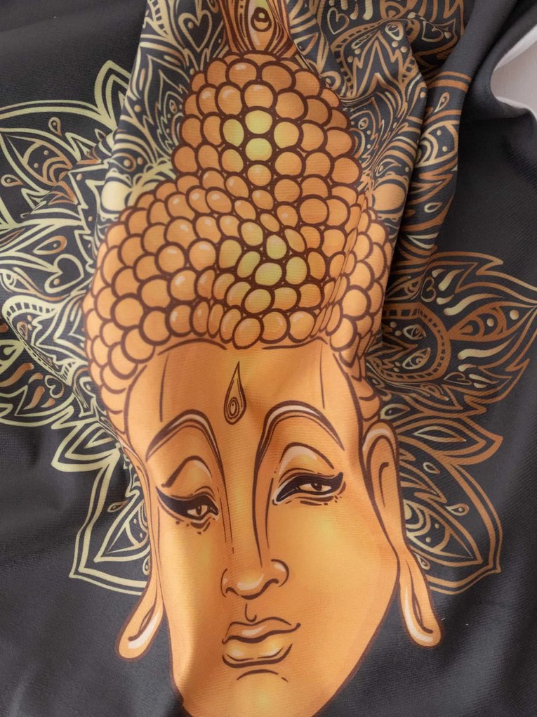 MK Lůžkoviny Povlak na polštář mikroplyš 45 x 45 cm - Buddha 3