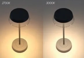Redo Iluna exteriérová stolní LED lampa Barva: Korten