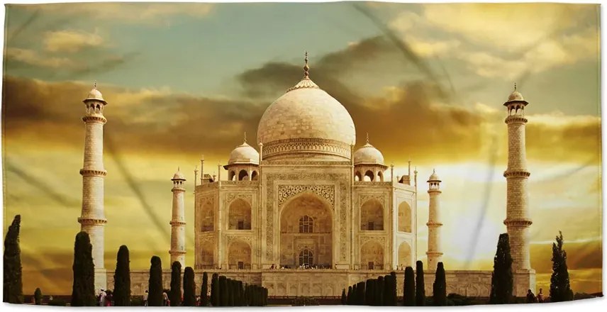 Sablio Ručník Taj Mahal - 70x140 cm