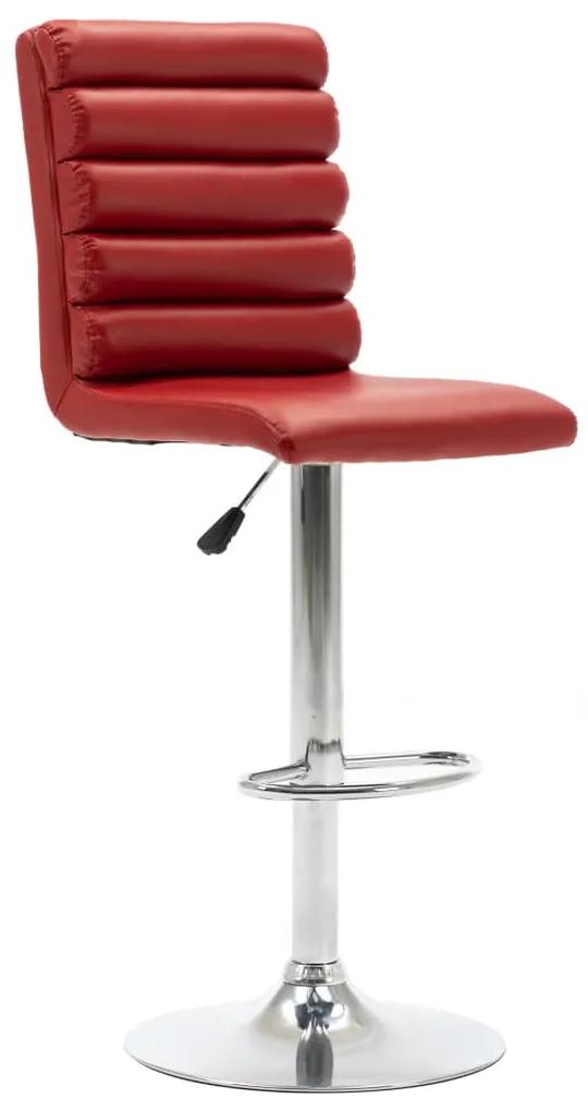 283510 vidaXL Barová židle vínová umělá kůže | BIANO