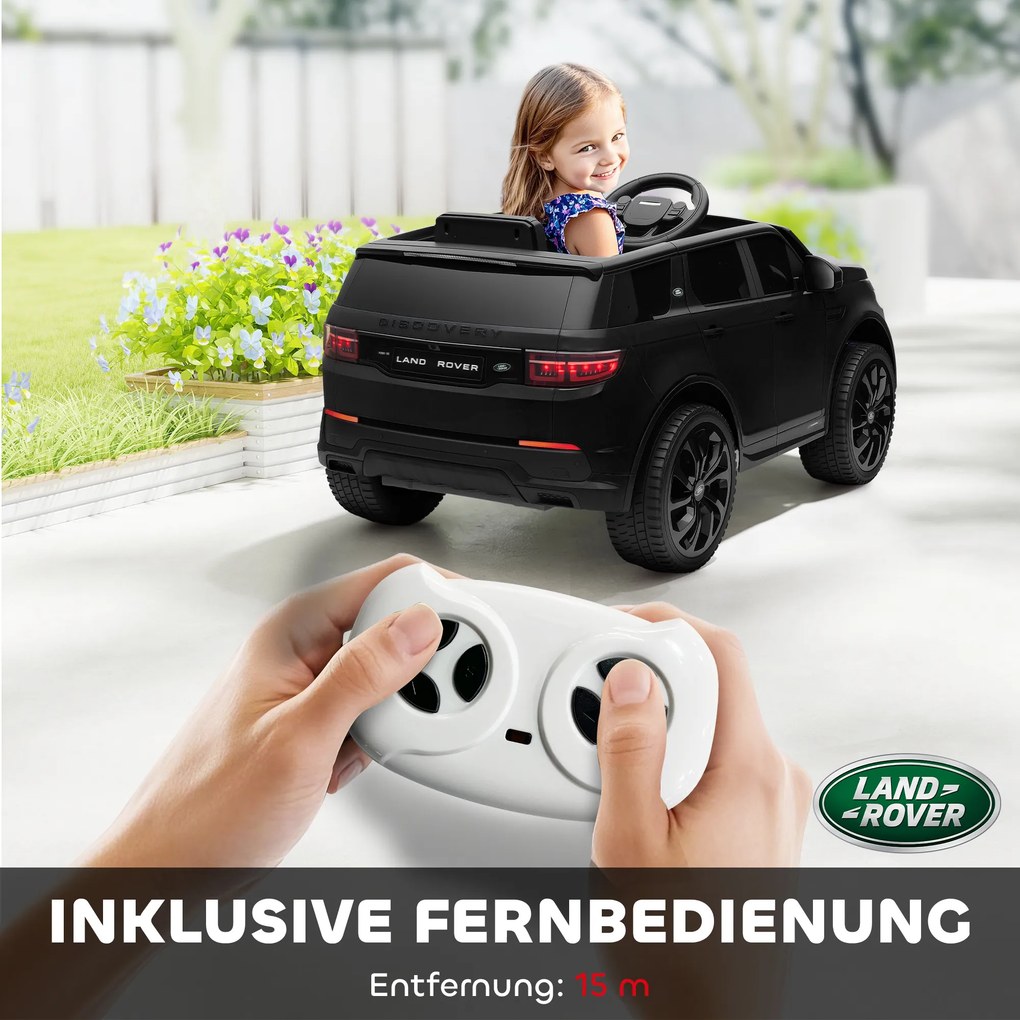 AIYAPLAY dětské elektrické autíčko 12V dětské autíčko s dálkovým ovládáním 2.4G, hudba, klakson, elektrické autíčko s LED světly, připojení USB/MP3, …