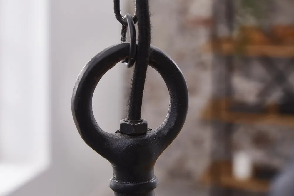 Designové závěsné svítidlo Commercial černé - skladem