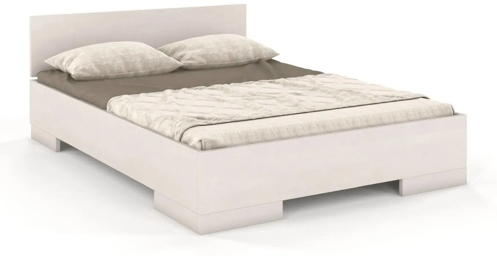 Prodloužená postel Spektrum - buk   , Buk přírodní, 120x220 cm