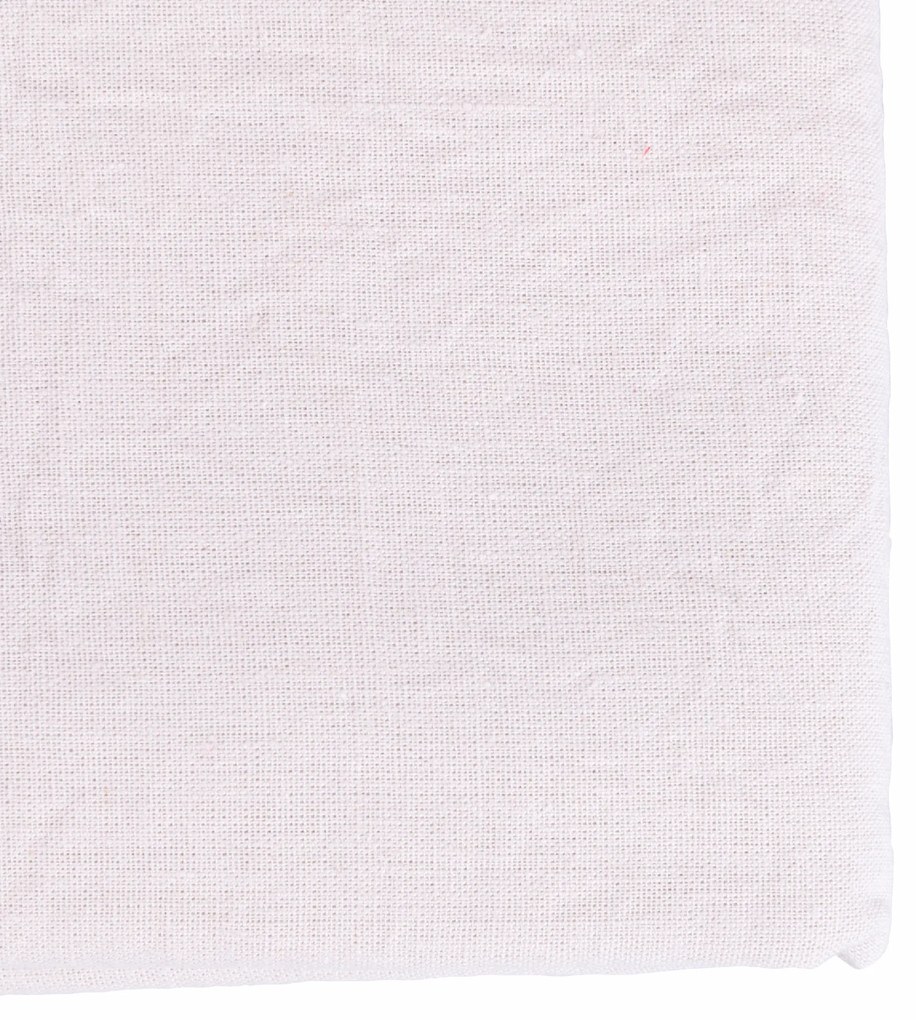 VILLA D’ESTE HOME TIVOLI Ubrus lněný, bílá slonovinová, 140x240 cm