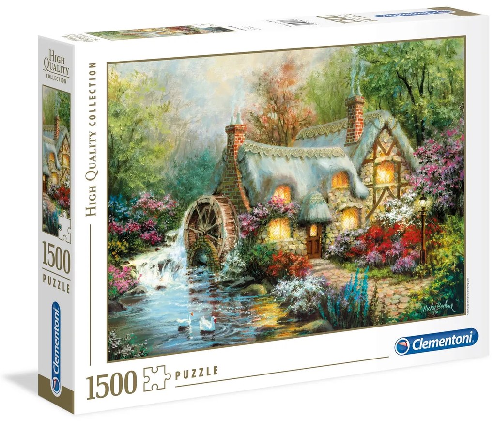 Clementoni - Puzzle 1500 Country Retreat