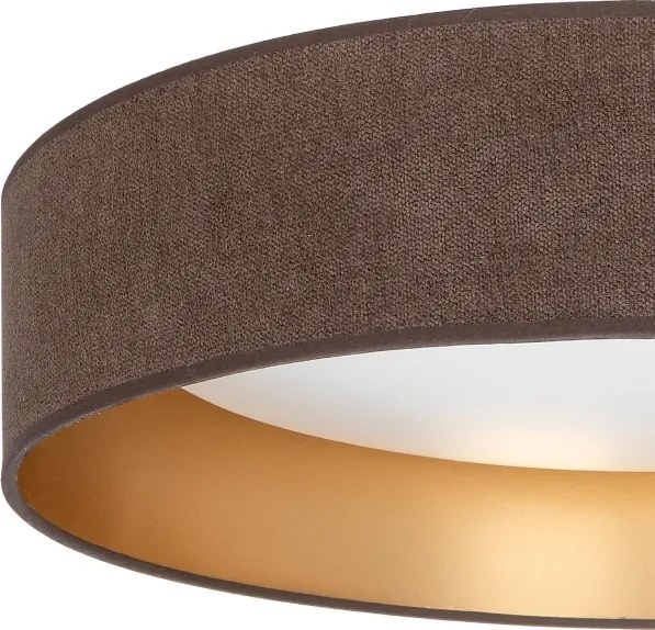 BRILAGI-LED Stm. sv. VELVET SM. VARI 24W/230V 3000-6500K pr.45 cm hnědá/zlatá+DO