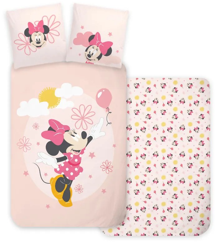 Dětské povlečení MINNIE pink