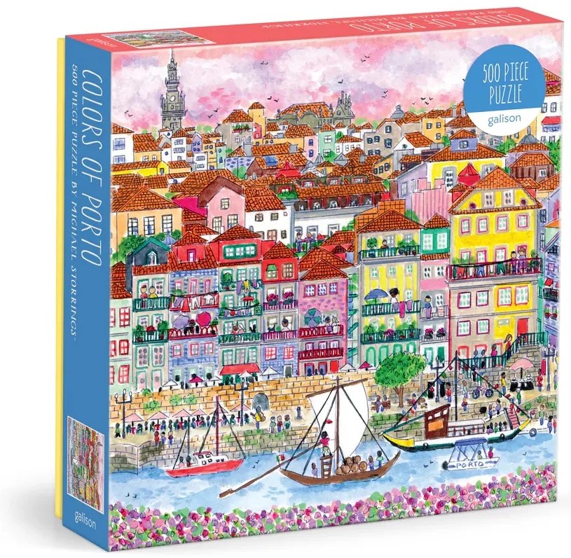 Galison Puzzle Barvy Porta Michael Storrings 500 dílků