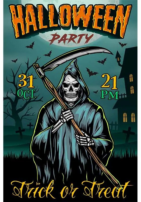 Cedule Halloween Party 2