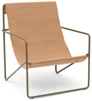 Desert Lounge Chair sand olive Ferm Living