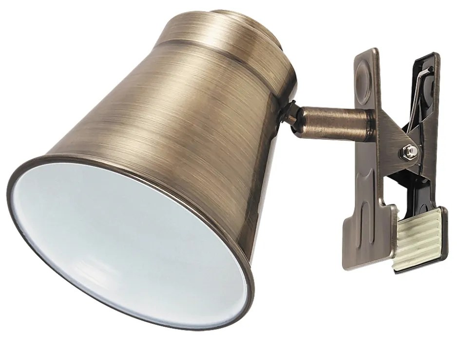 Rabalux 6520 - Rabalux - Lampa s klipem MARTINA E27/15W