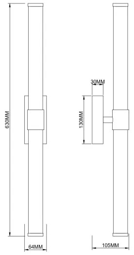 Zuma Line 003064-034735 - LED Nástěnná lampa EDDIE LED/12W/230V mosaz