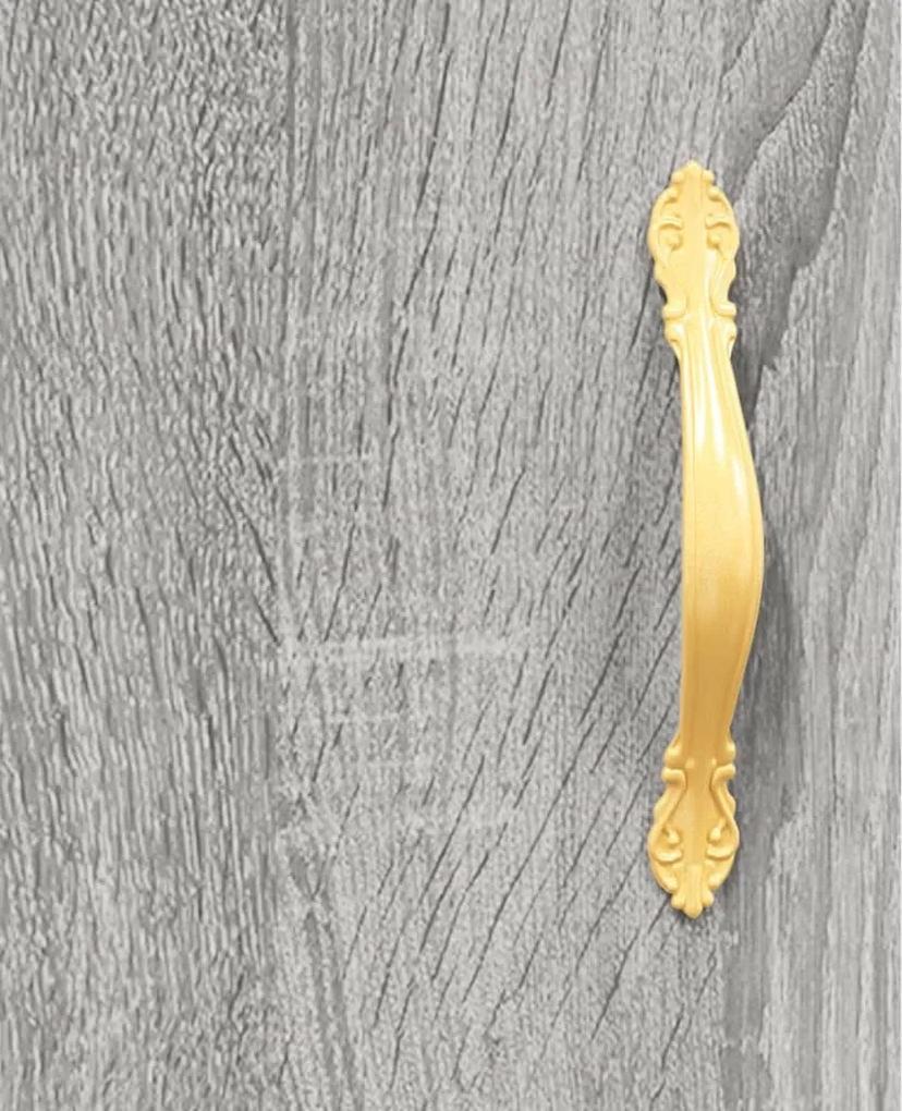 vidaXL Skříň highboard 69,5 x 34 x 180 cm kompozitní dřevo [3199863] Barva: hnědý dub
