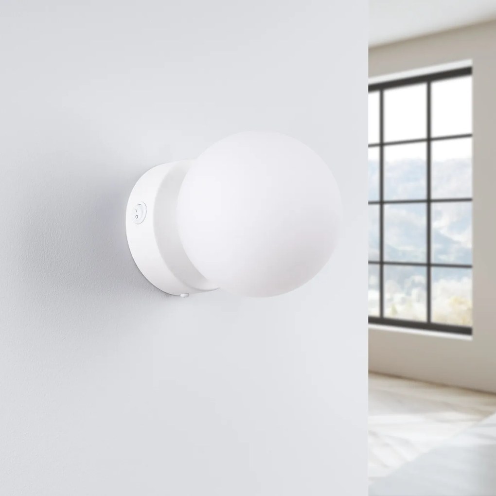 Sollux Lighting Nástěnné svítidlo YOLI 1 bílé