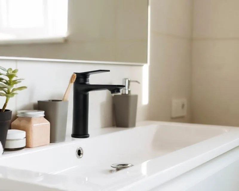 Erga Omala, umyvadlová baterie h-170, černá matná, ERG-YKA-BU.OMALA24-BLK