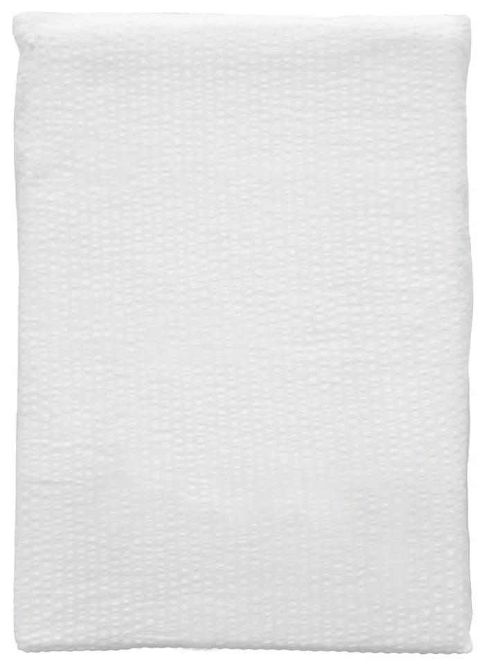 Bílé povlečení z bio bavlny 200x140 cm Wave Optical - Södahl