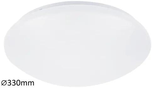 Lucas | Kruhové bílé stropní LED svítidlo - r-3435