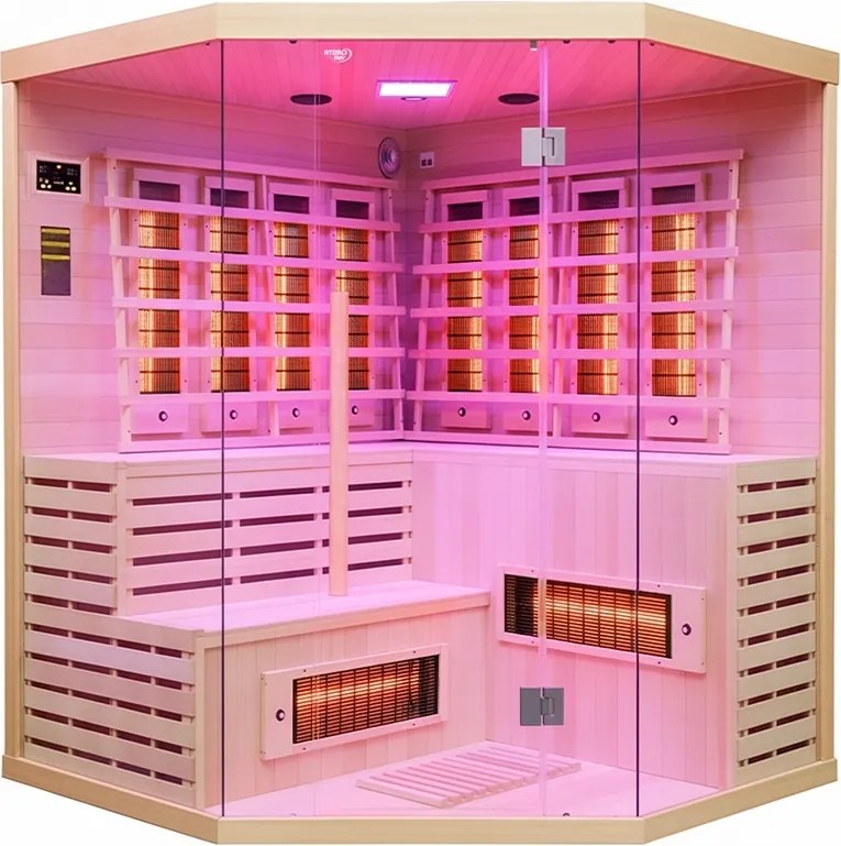 BPS-koupelny Infrasauna Relax HYD-3945 180x180, 5-6 osob