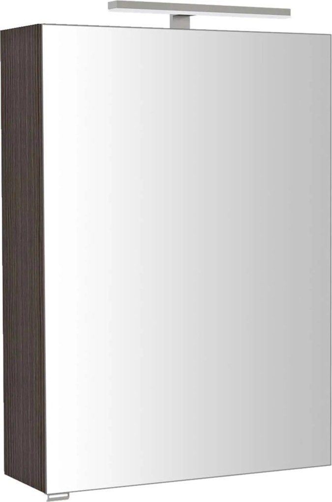 Sapho Riwa - Zrcadlová skříňka s LED osvětlením 50x70x17 cm, borovice rustik RIW050-0016