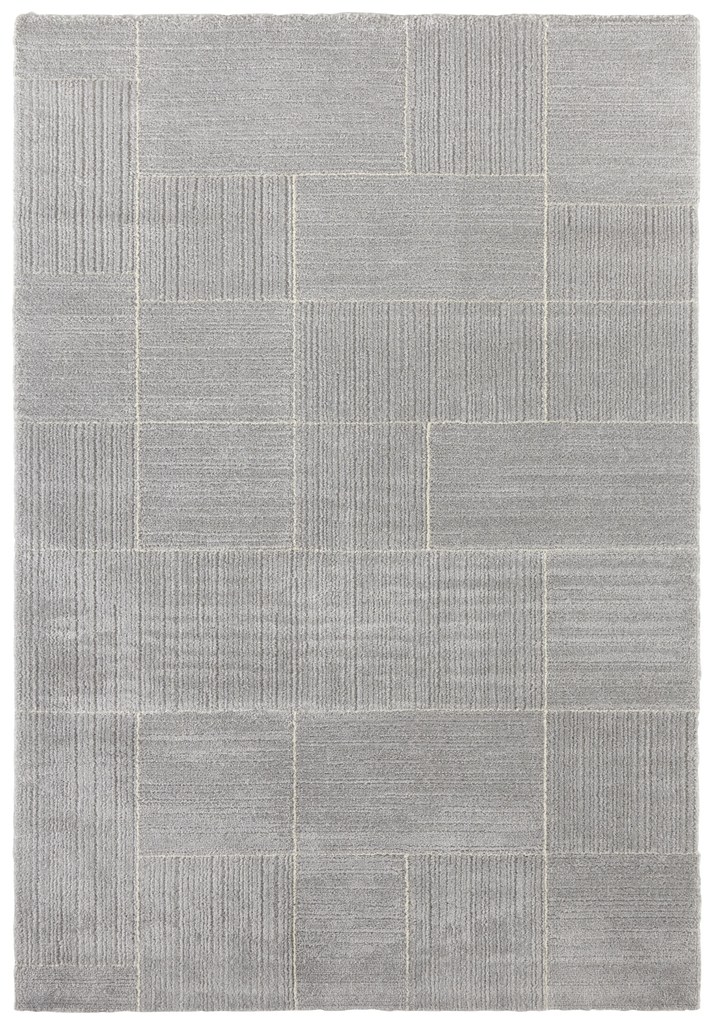 ELLE Decoration koberce AKCE: 80x150 cm Kusový koberec Glow 103654 Light grey/Cream z kolekce Elle - 80x150 cm