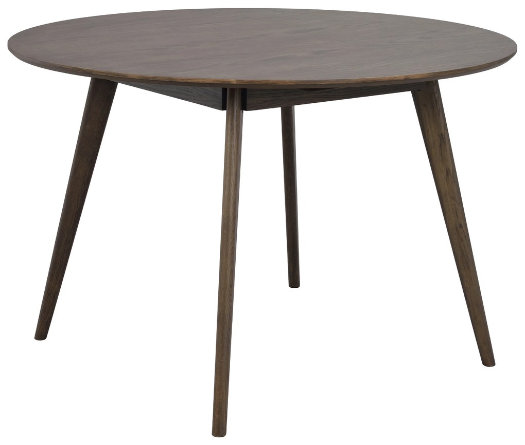 ROWICO kulatý jídelní stůl YUMI hnědý ø115 cm 119212