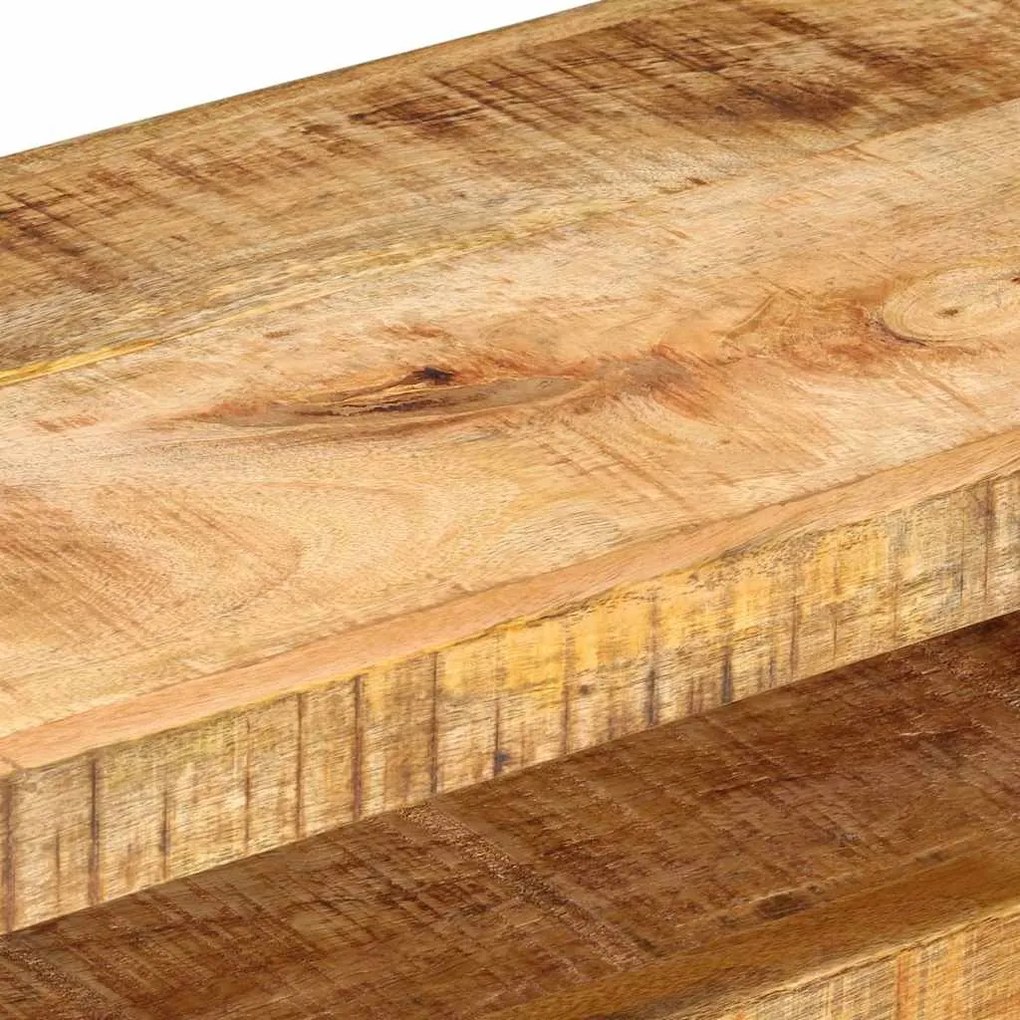 TV stolek 110 x 30 x 40 cm masivní mangovníkové dřevo 337064