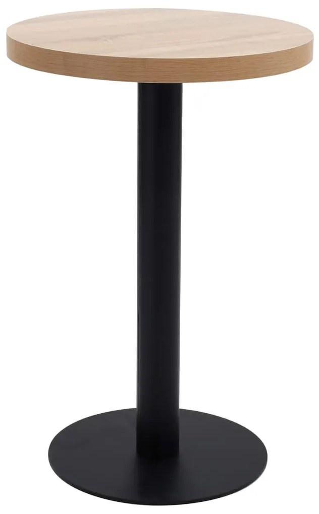 Bistro stolek světle hnědý 50 cm MDF 286418