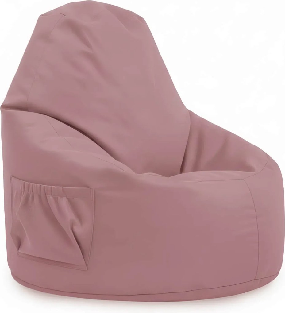 Primabag Porty plyš pudrově růžová