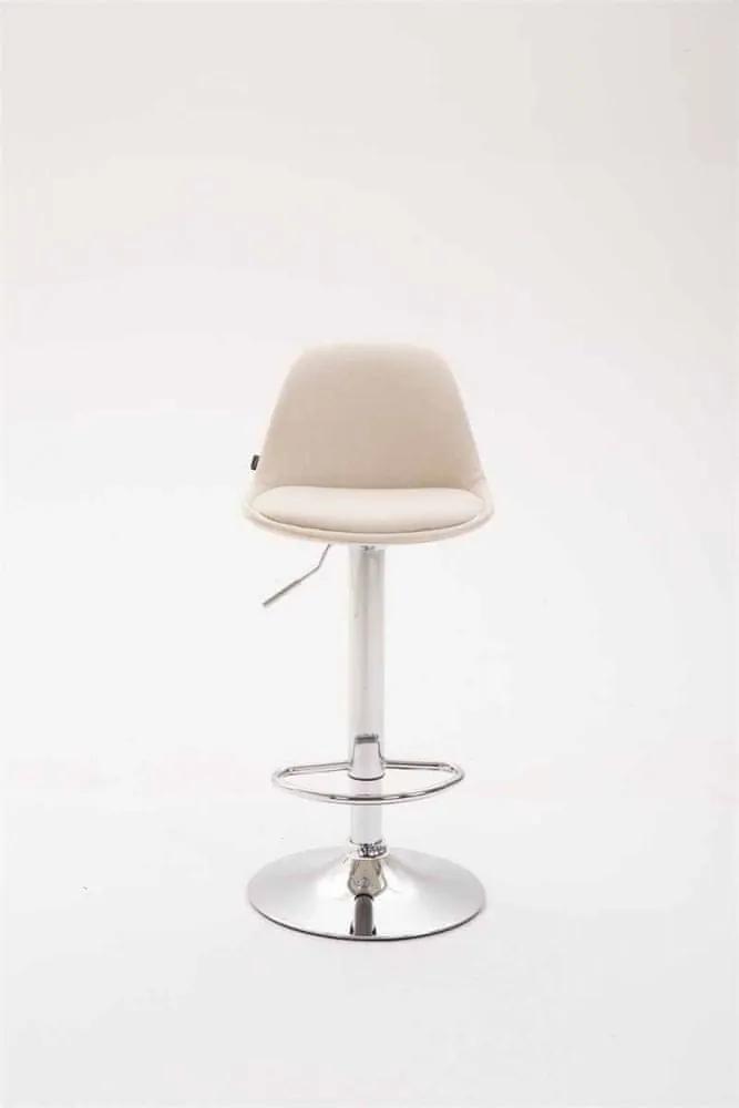 Bhm germany Barové židle Kiel (SET 2 ks), textil, krémová