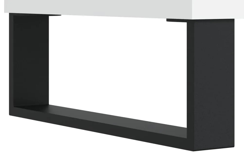 Skříň highboard bílá 34,5 x 34 x 180 cm kompozitní dřevo,  3199129