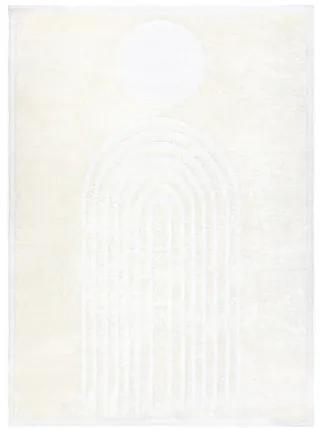Moderní koberec MODE 8597 geometrická krémová velikost 240x330 cm | krásné koberce cz