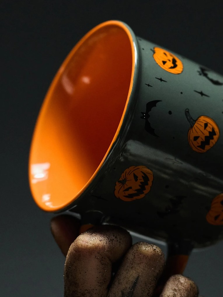 Sinsay - Keramický hrnek s halloweenským motivem - vícebarevná