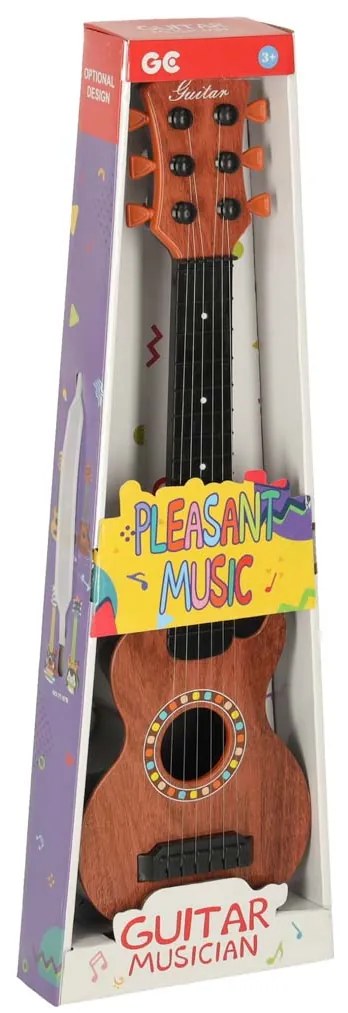 Creative Corner Klasická kytara pro děti dřevěná 6 strunná 18 palců 46,5 cm