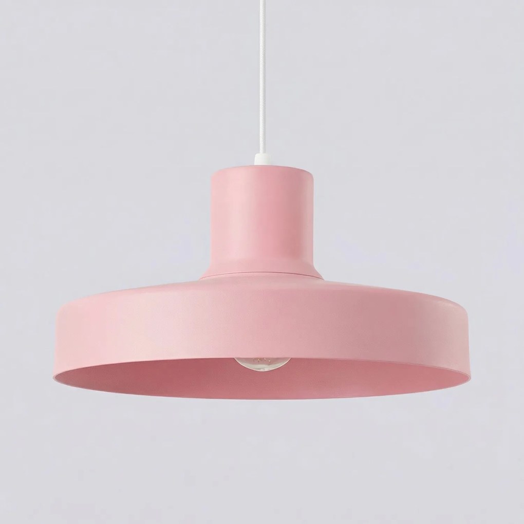Sollux Lighting Závěsné svítidlo BILO růžové