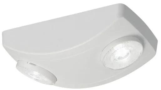 BIG WHITE 240005 P-LIGHT Emergency fisheye light, wide, bílá