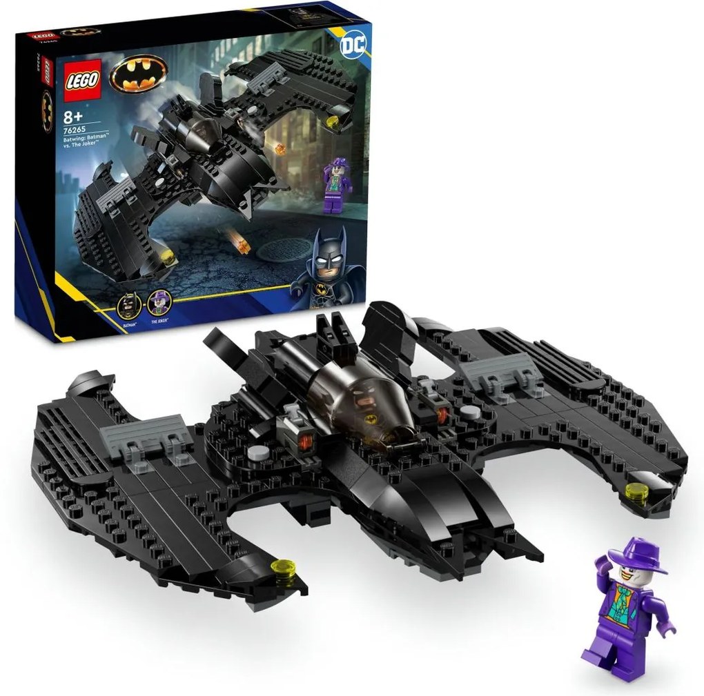 Lego stavebnice lego dc batman 76265 batwing: batman vs. joker