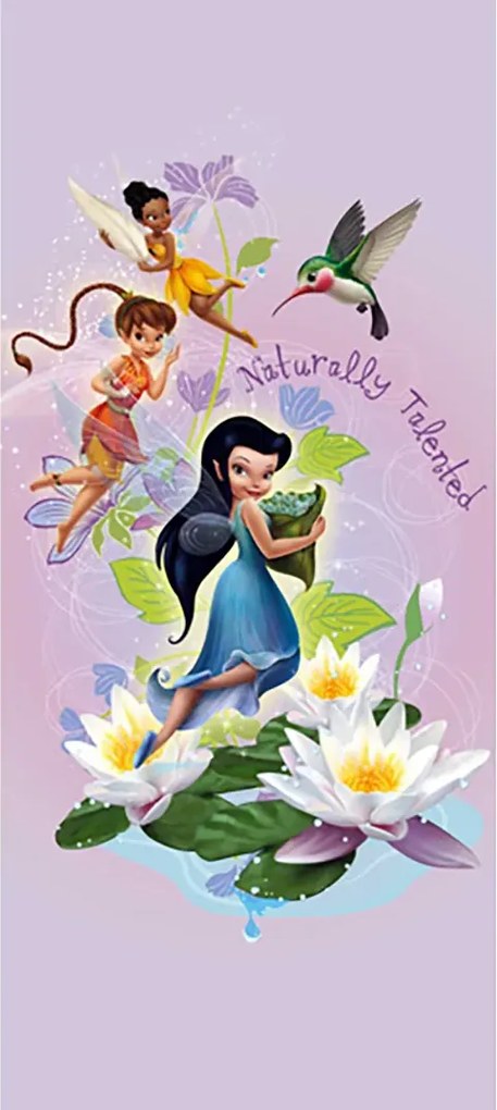 Dětská vliesová fototapeta na zed' Víly na Purpurové, Disney | 90 x 202 cm | DFTDNV 5416