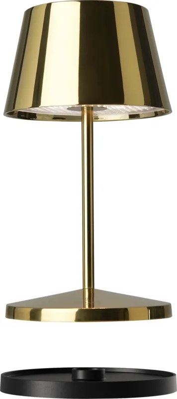 Villeroy&Boch Villeroy & Boch Bezdrátová stolní LED lampa Seoul RC, zlatá