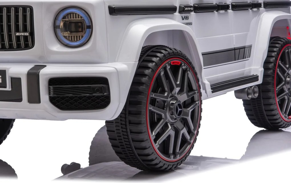 Ramiz Dětské vozidlo Mercedes G63 AMG LIFT, bílé