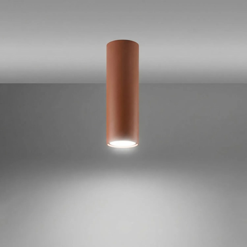 Sollux Lighting Stropní svítidlo LAGOS 20 okrově červené