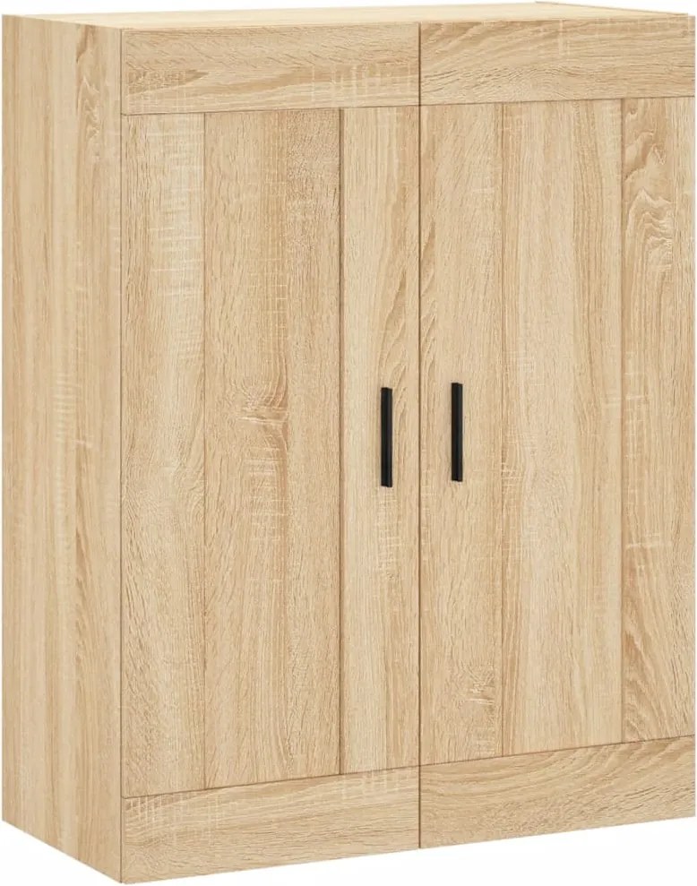 Skříň highboard dub sonoma 69,5 x 34 x 180 cm kompozitní dřevo 3200020