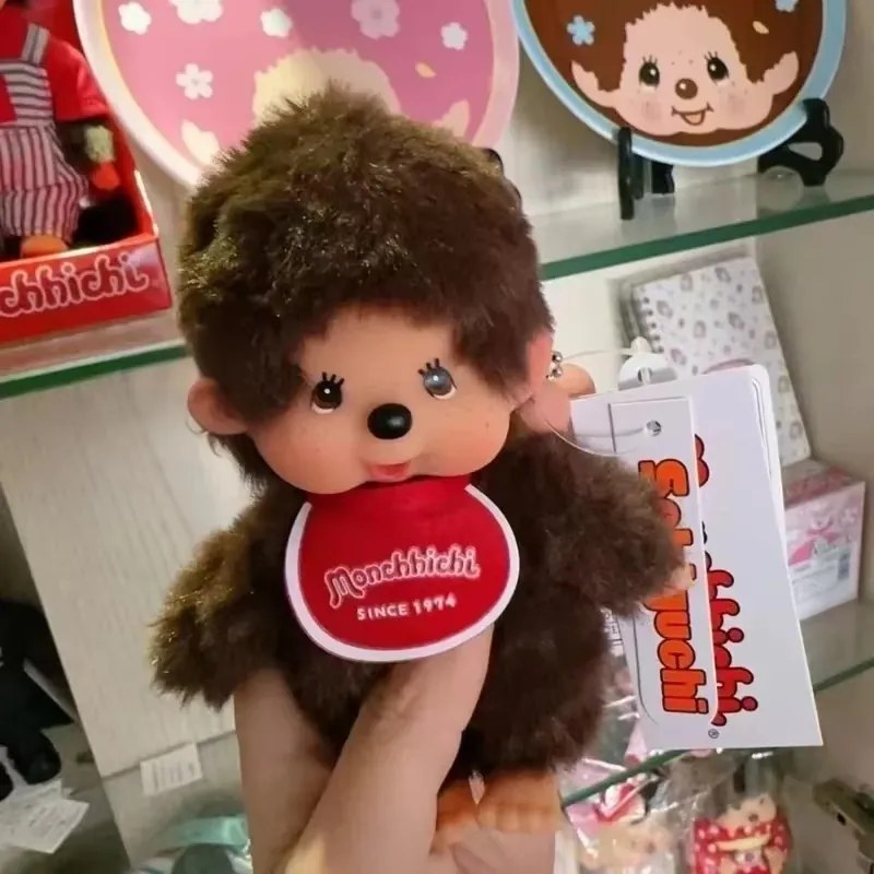 Panenka Monchhichi (mix barev) MONČIČÁK Barva: Hnědá