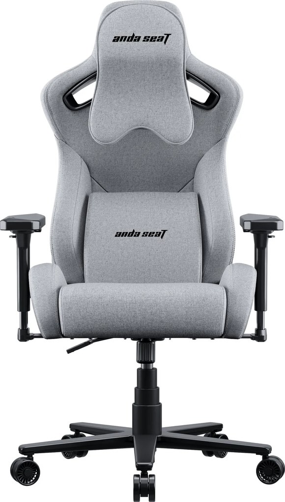 Herní židle anda seat kaiser frontier premium gaming chair - xl size gray fabric