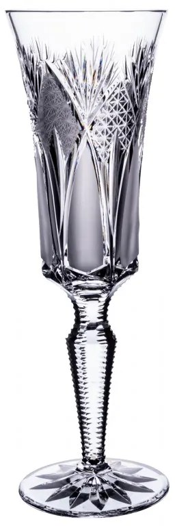 Onte Crystal Bohemia Crystal dárková sada na šampaňské se skleničkami dekor 52564 180 ml 2KS