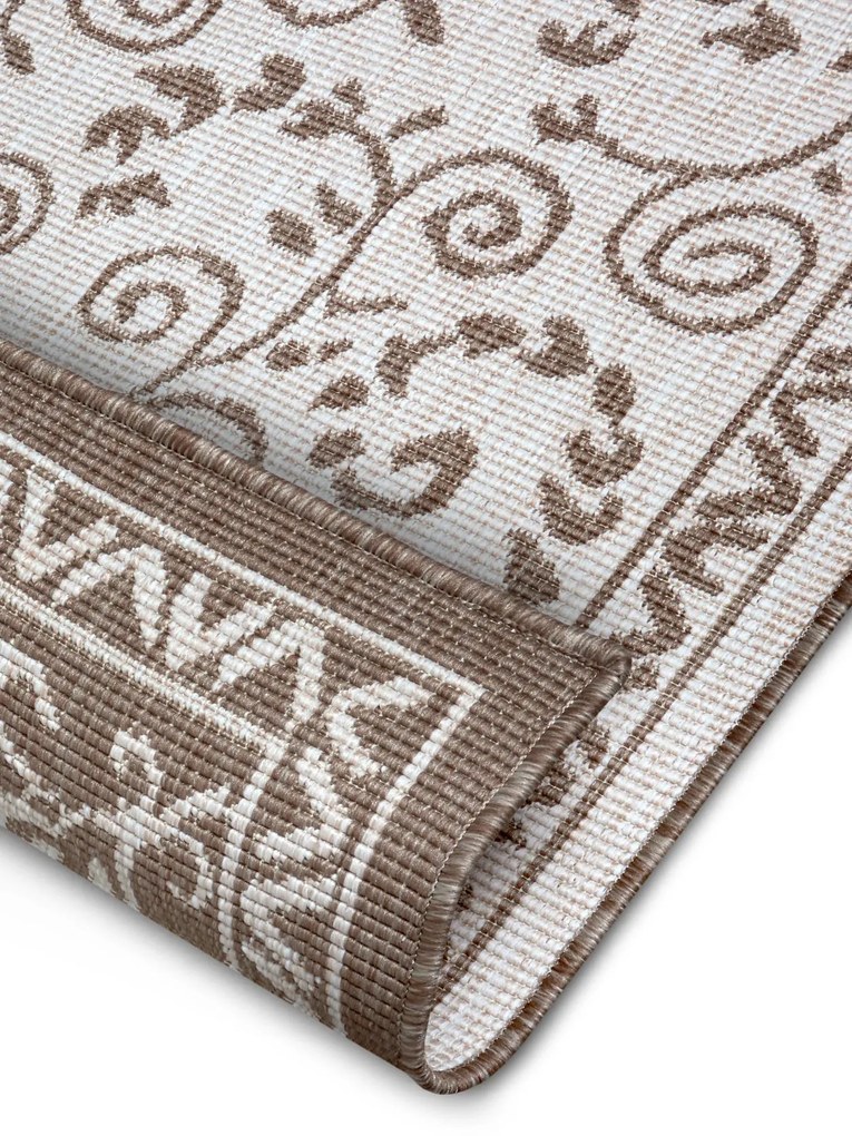 NORTHRUGS - Hanse Home koberce Kusový koberec Twin Supreme 105451 Leyte Linen – na ven i na doma - 120x170 cm