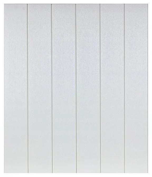 Wall Art Decor, 700 x 600 mm, N10 3D - PVC samolepicí obkladový panel dřevo bílé