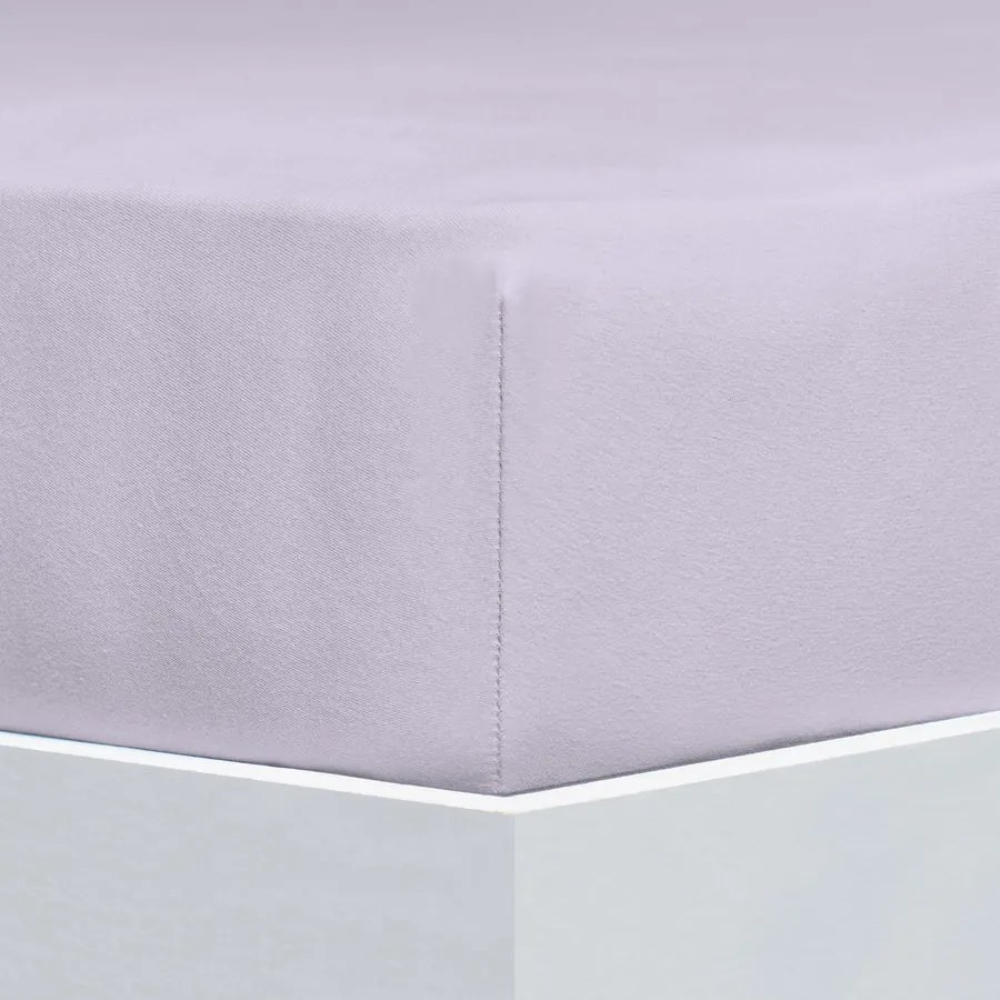 Florella Prostěradlo Solit Jersey Viola - rozbaleno, 180-190x200 cm
