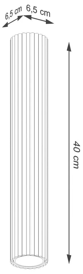 Zelené bodové svítidlo Gleam – Sollux