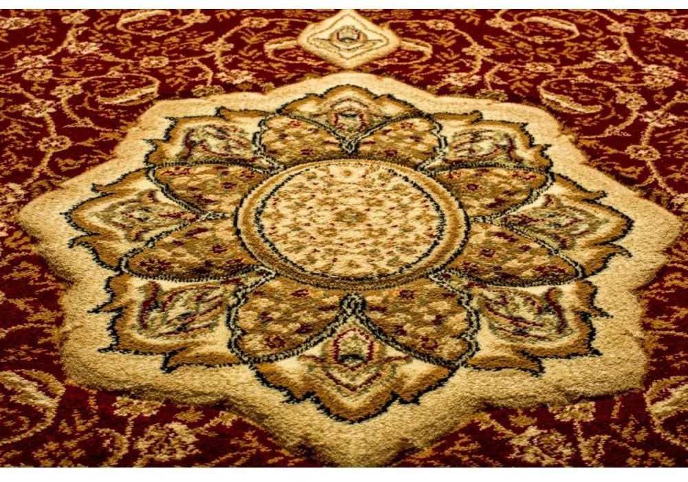 Kusový koberec klasický vzor 2 bordó 250x300cm