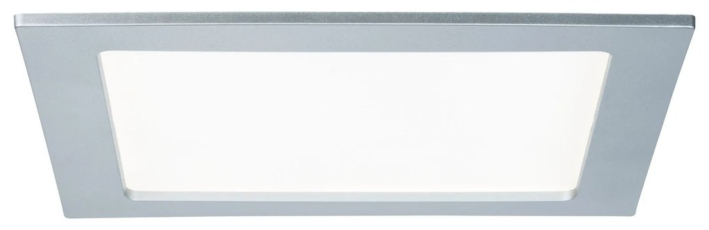 Paulmann 92078 Quality Line Panel IP44, 18W LED, 4000K, matný chrom, 22x22cm